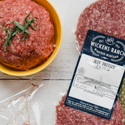 Hamburger Patties - "The Fatty Patty" – Wickens Ranch