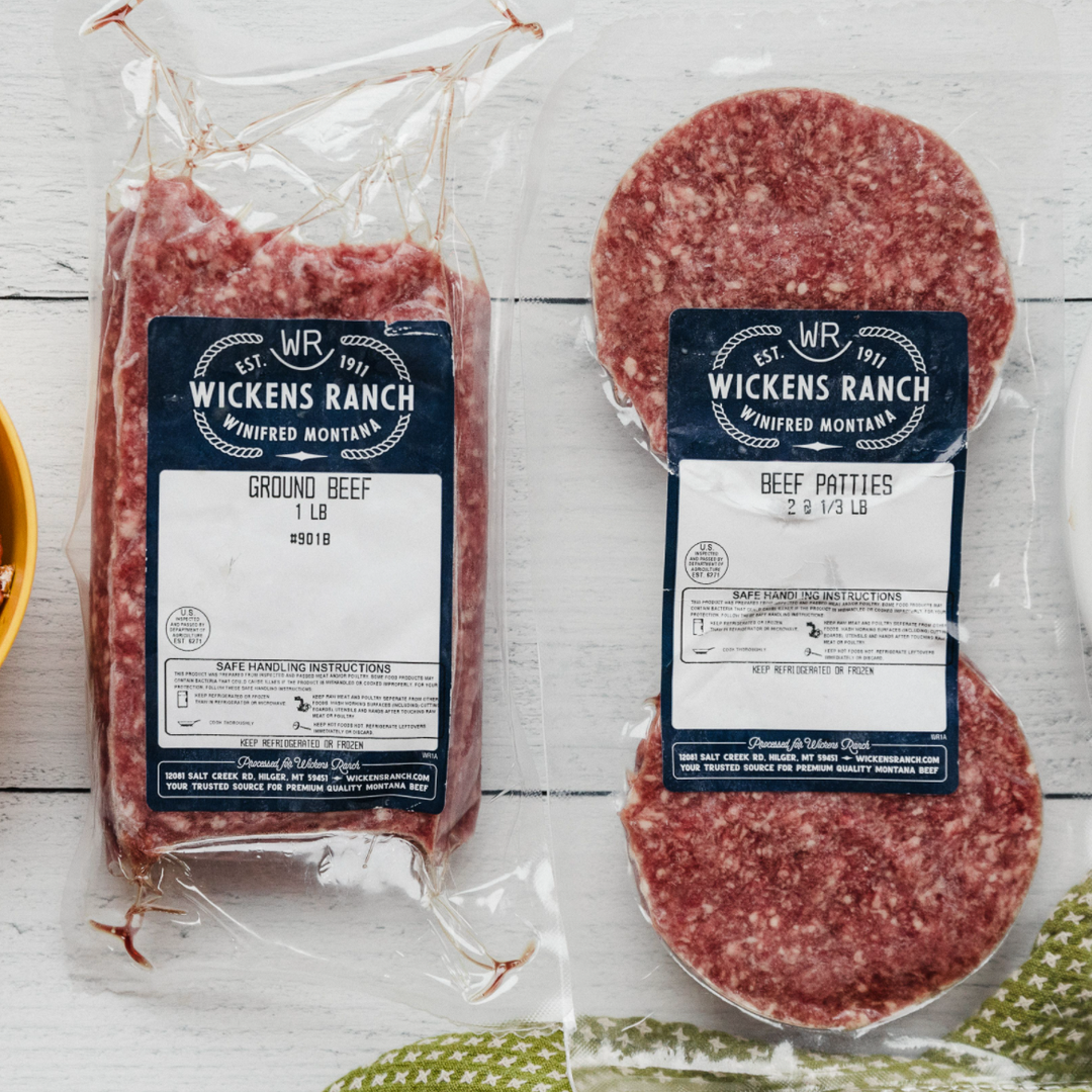 Hamburger Patties - "The Fatty Patty" – Wickens Ranch